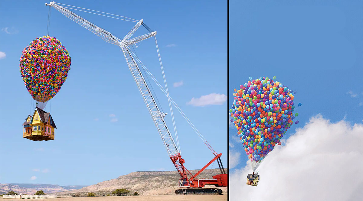 Up house recreated in real life - Mums At The Table