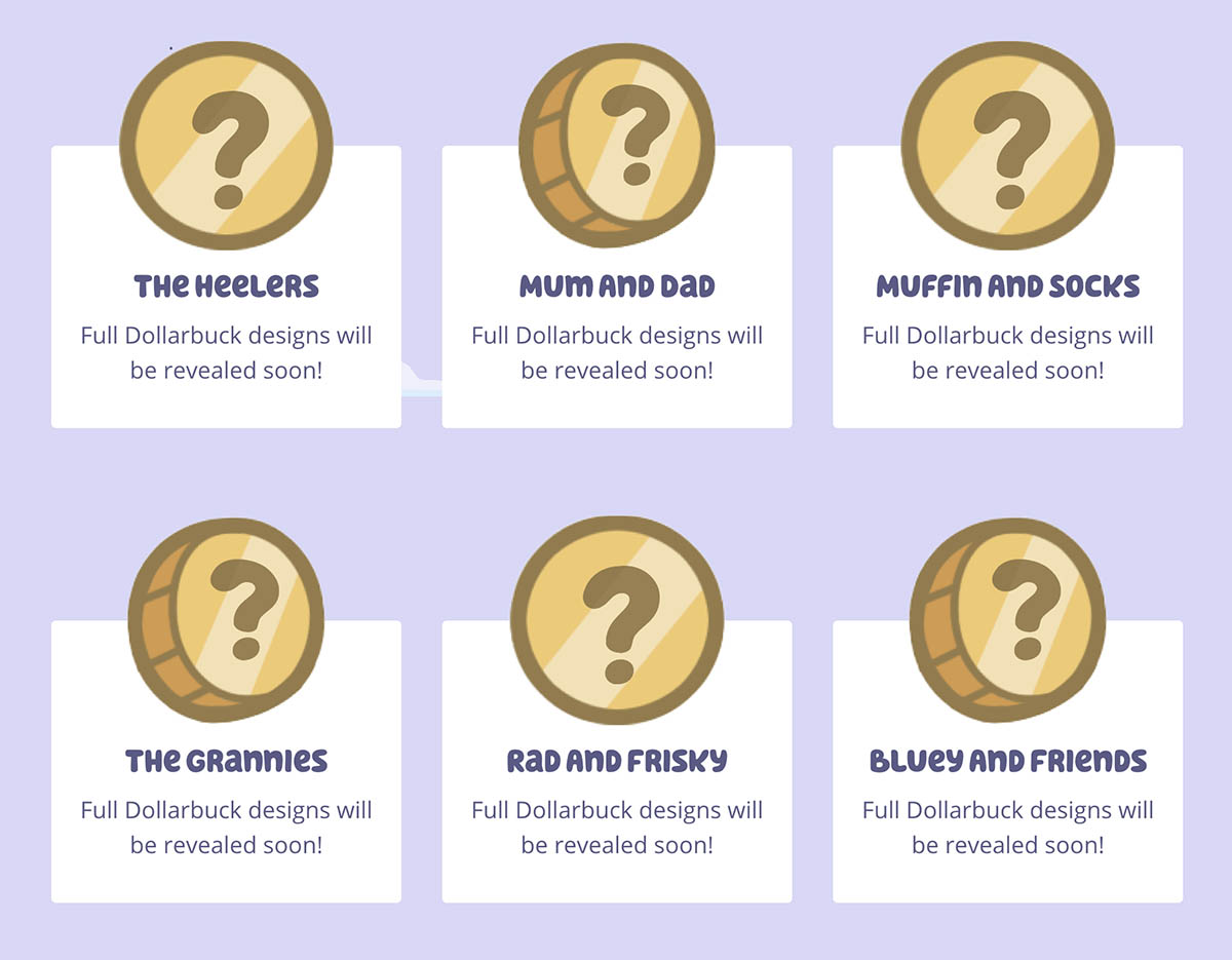 Mark your calendars: Bluey coin collection and stamps up for sale ...