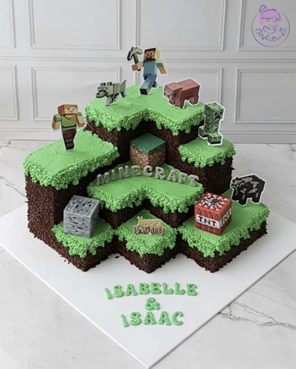11 Minecraft cakes that kids will love - Mums At The Table