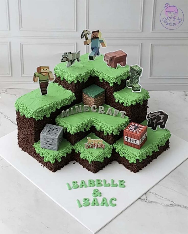 11 Minecraft cakes that kids will love - Mums At The Table