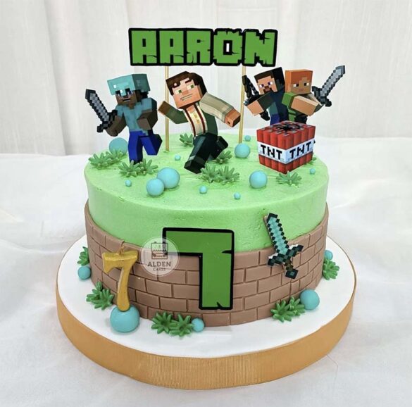 11 Minecraft cakes that kids will love - Mums At The Table
