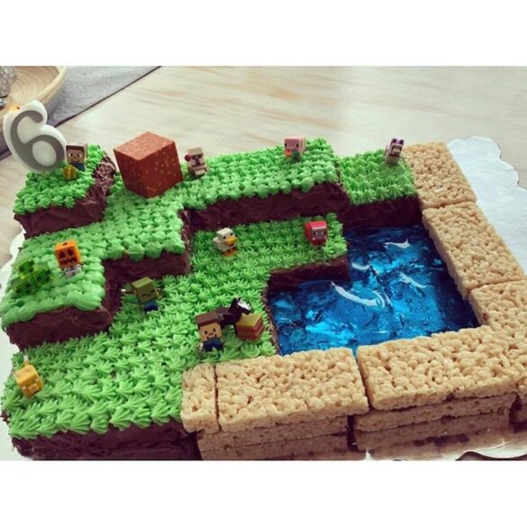11 Minecraft cakes that kids will love - Mums At The Table